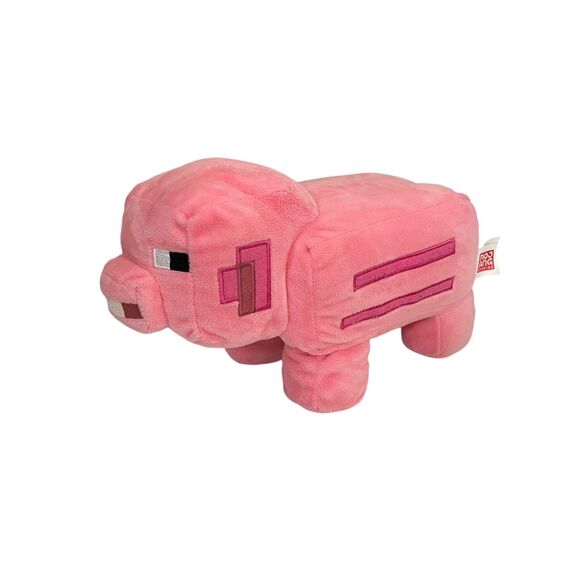 Mattel | Toys | Minecraft Pig Stuffed Animal Plush Mattel 9 Pink 220 ...